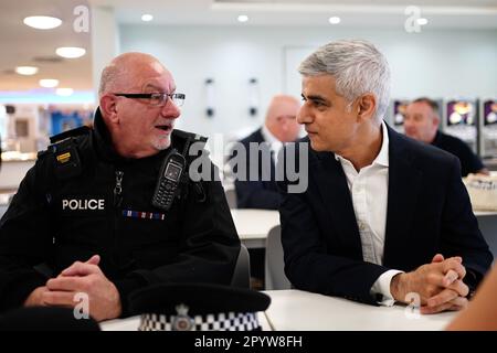 King Charles III speaking with the Mayor of Leeds, Councillor Bob ...