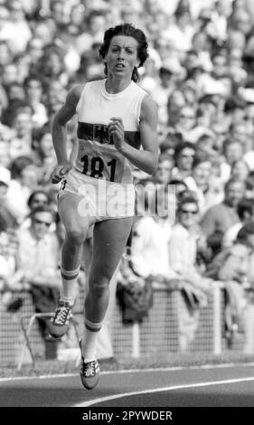 Olympic Games, Munich 1972 400m women , Olympic champion Monika Zehrt ...