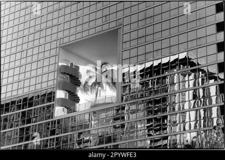 Downtown Miami in 1990s Florida USA 199302 Stock Photo - Alamy