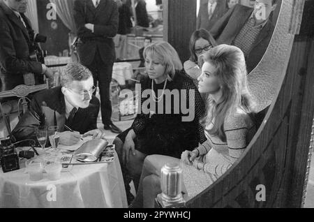 "Tilly Lauenstein and Raquel Welch at an event in Berlin. This year the ...