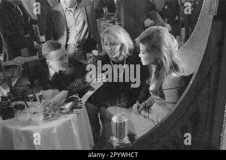 "Tilly Lauenstein and Raquel Welch at an event in Berlin. This year the ...