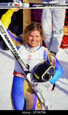 Olympic Winter Games Albertville 08-23.02.1992 Super G Women 18.02.1992 ...