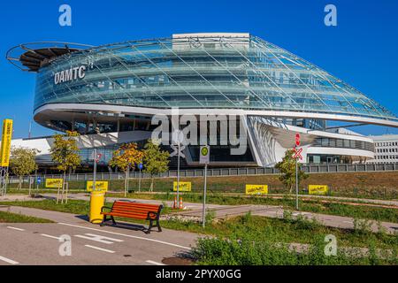 Glass palace of the Austrian Automobile, Motorcycle and Touring Club ...