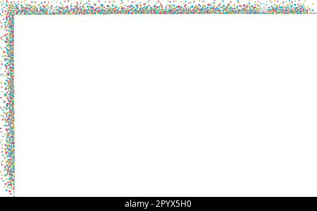 An L-shaped corner to use as a border for your designs, made with messy ...
