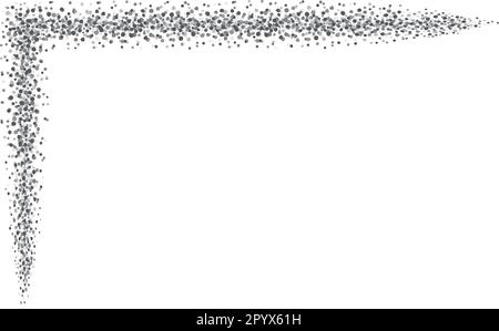 An L-shaped corner to use as a border for your designs, made with messy ...