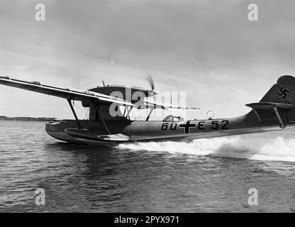 Dornier Do 18 flying boat of the German Air Force. Photo: Manthey ...