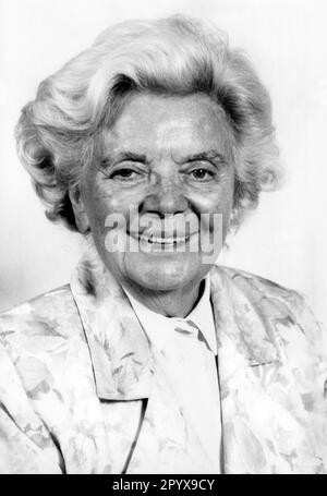 Actress and singer Heidi Kabel Stock Photo - Alamy