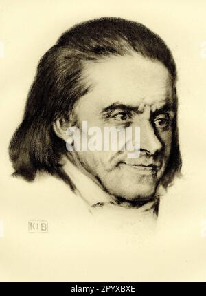 JOHANN HEINRICH PESTALOZZI Swiss educator Colourised version of ...