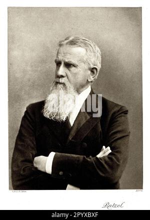 FRIEDRICH RATZEL German geographer Stock Photo - Alamy