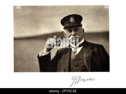 Zeppelin, Count Ferdinand von (1838-1917) German army officer: Airships ...