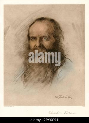 Eduard von Hartmann (1842-1906), German philosopher and founder of the ...
