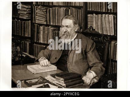 ERNST MACH (1838-1916) Austrian physicist and philosopher Stock Photo ...