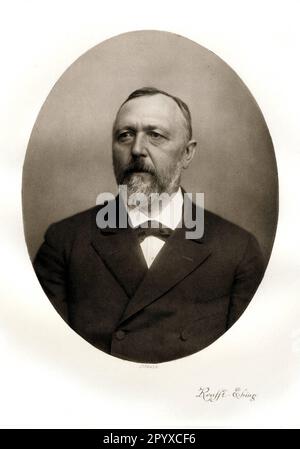 Portrait of Richard Freiherr von Krafft-Ebing - an Austro–German ...