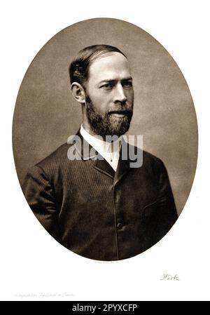 Heinrich Rudolf Hertz, German physicist Stock Photo - Alamy