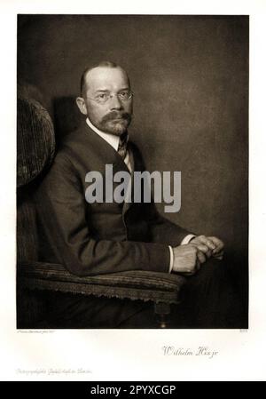 Wilhelm His Jr. (1863 – 1934) Swiss cardiologist and anatomist Stock ...