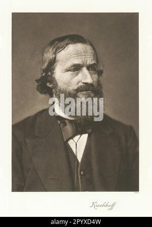 Gustav Robert Kirchhoff (1824-1887), German physicist. While he was ...