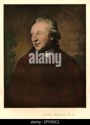 Portrait of the naturalist Johann Reinhold Forster (1729-1798). Museum ...