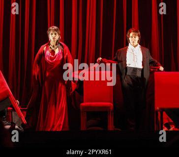 Conductor Michael England performing on stage at BST Hyde Park in ...