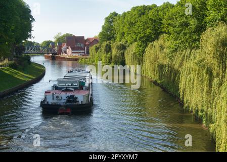 Meppen Emsland Germany Emsdortmund Ems Kanal Stock Photo Alamy