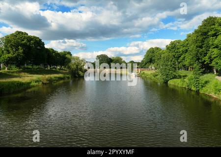 Meppen Emsland Germany Emsdortmund Ems Kanal Stock Photo Alamy
