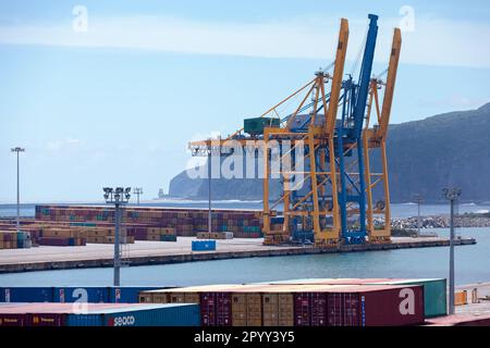 Le Port, Reunion Island - March 08 2017: The Port Reunion Ouest is a ...