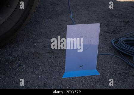 Ukrainian soldier using Starlink, a satellite internet constellation ...