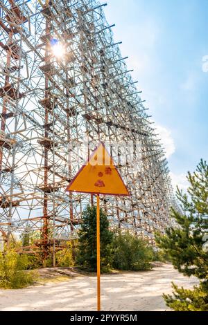 Old Duga radar station from the Cold War used to detectect missile ...
