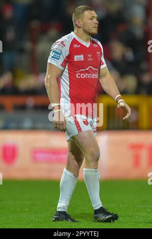 James Batchelor #16 of Hull KR during the Betfred Super League Round 24 ...