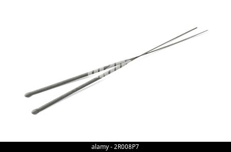 Two new sparkler sticks on white background Stock Photo - Alamy
