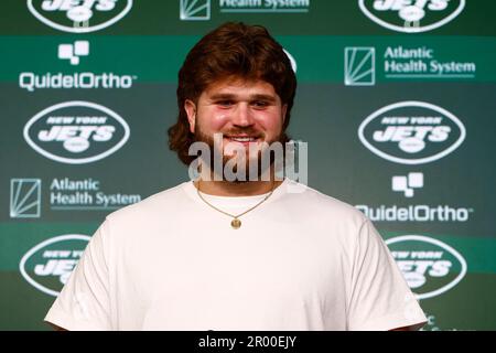 This is a 2023 photo of Joe Tippmann of the New York Jets NFL football ...