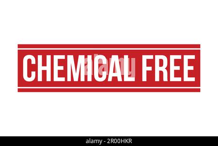 Chemical Free Rubber Stamp Seal Vector Stock Vector Image & Art - Alamy