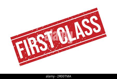 First Class Stamp Seal Vector Illustration Stock Vector Image & Art - Alamy