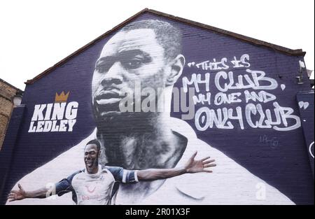 King Charles Coronation Mural on the Shankill Road in Belfast Stock ...