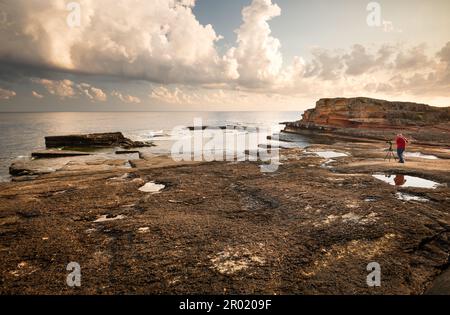 Famous touristic areas of Kocaeli. Sunrise on the Pink Rocks ( Turkish ...