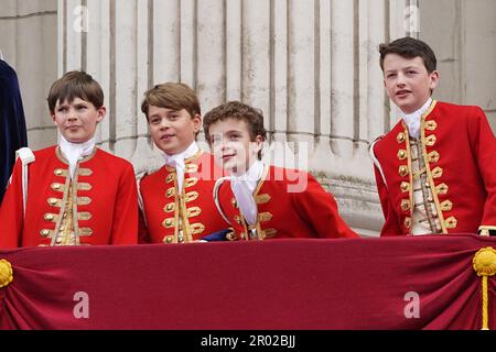 The King's Pages of Honour including Prince George, Lord Oliver ...