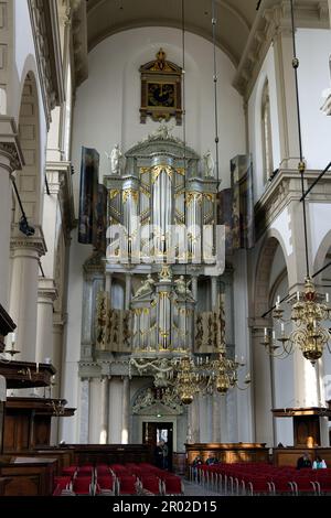 Duyschot Organ and magnificent pipes within Westerkerk Dutch Reformed ...