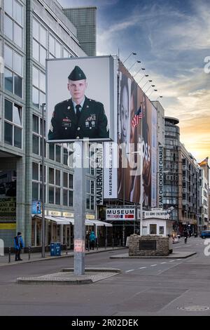 Checkpoint Charlie Today Flag East German Soldier Photo Most Well Known ...