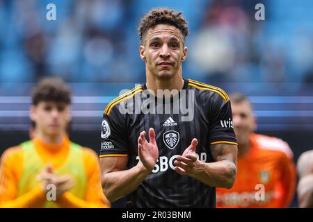 Rodrigo of Manchester City applauds the fans in the pregame warmup ...