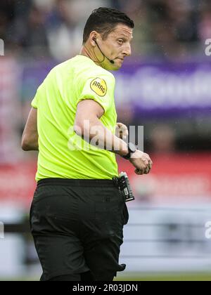 Rotterdam - Referee Danny Makkelie during the twenty-fourth competition ...