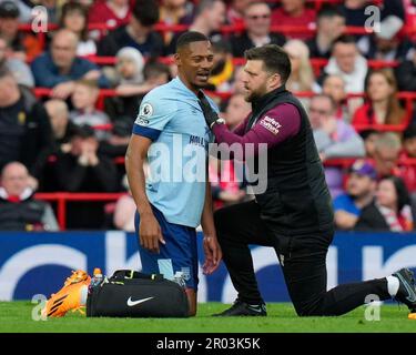 Ethan Pinnock of Brentford during Premier League between Brentford and ...