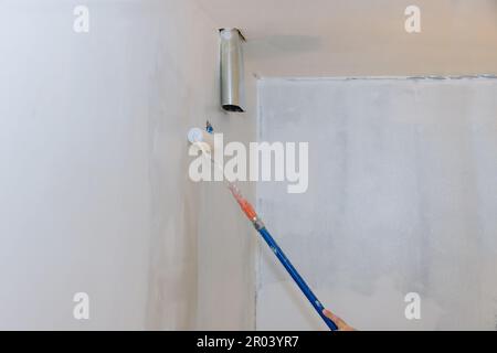 Update improvement for an apartment room during repair process, master ...