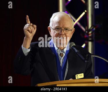 Retired Major General and Astronaut, Roy D Bridges, Jr. is introduced ...