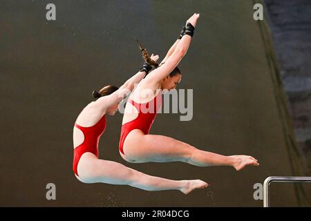 MONTREAL, QC - MAY 06: Andrea Spendolini Sirieix (GBR) and Lois Toulson ...