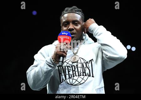 Birmingham rapper Mist performs ahead of the light-heavyweight bout ...