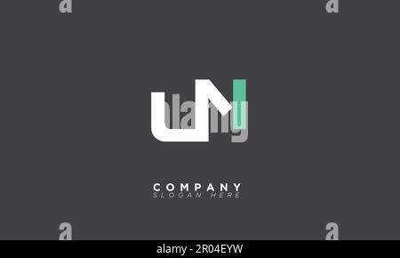 UN Alphabet letters Initials Monogram logo Stock Vector Image & Art - Alamy