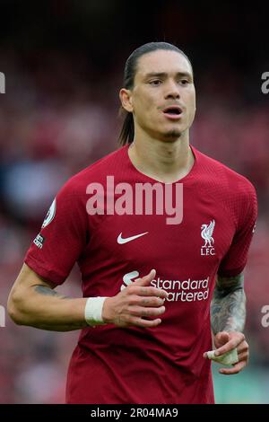 Darwin Núñez #27 of Liverpool during the Carabao Cup Fourth Round match ...