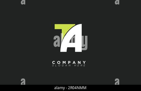 TA Alphabet letters Initials Monogram logo Stock Vector Image & Art - Alamy