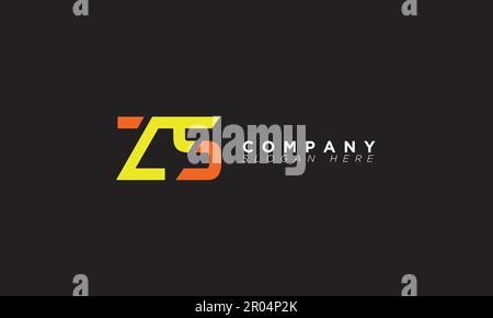 ZS Alphabet letters Initials Monogram logo Stock Vector Image & Art - Alamy