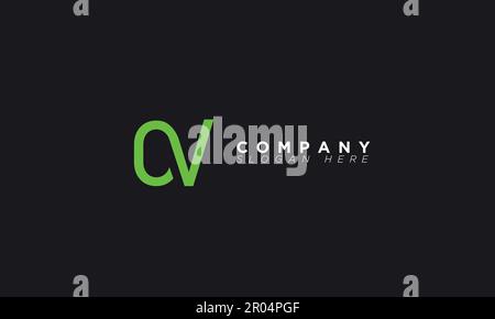 CV Alphabet letters Initials Monogram logo Stock Vector Image & Art - Alamy