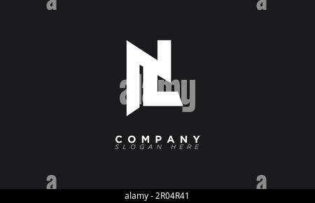 NL Alphabet letters Initials Monogram logo Stock Vector Image & Art - Alamy
